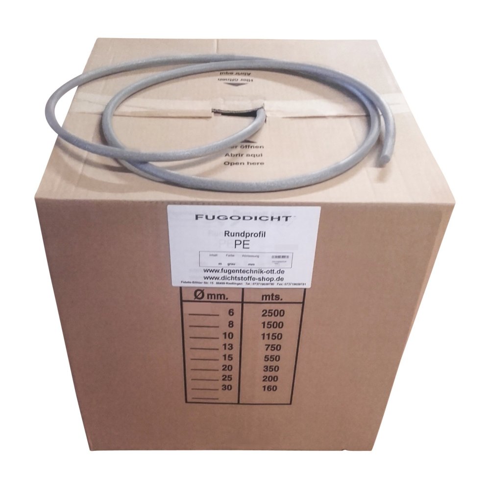 Fugodicht PE Rundprofil Rundschnur Einroller Tiefbau Starter Set mit ...