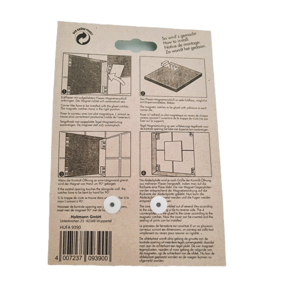 Hufa Fliesen Magnete 8-teilig